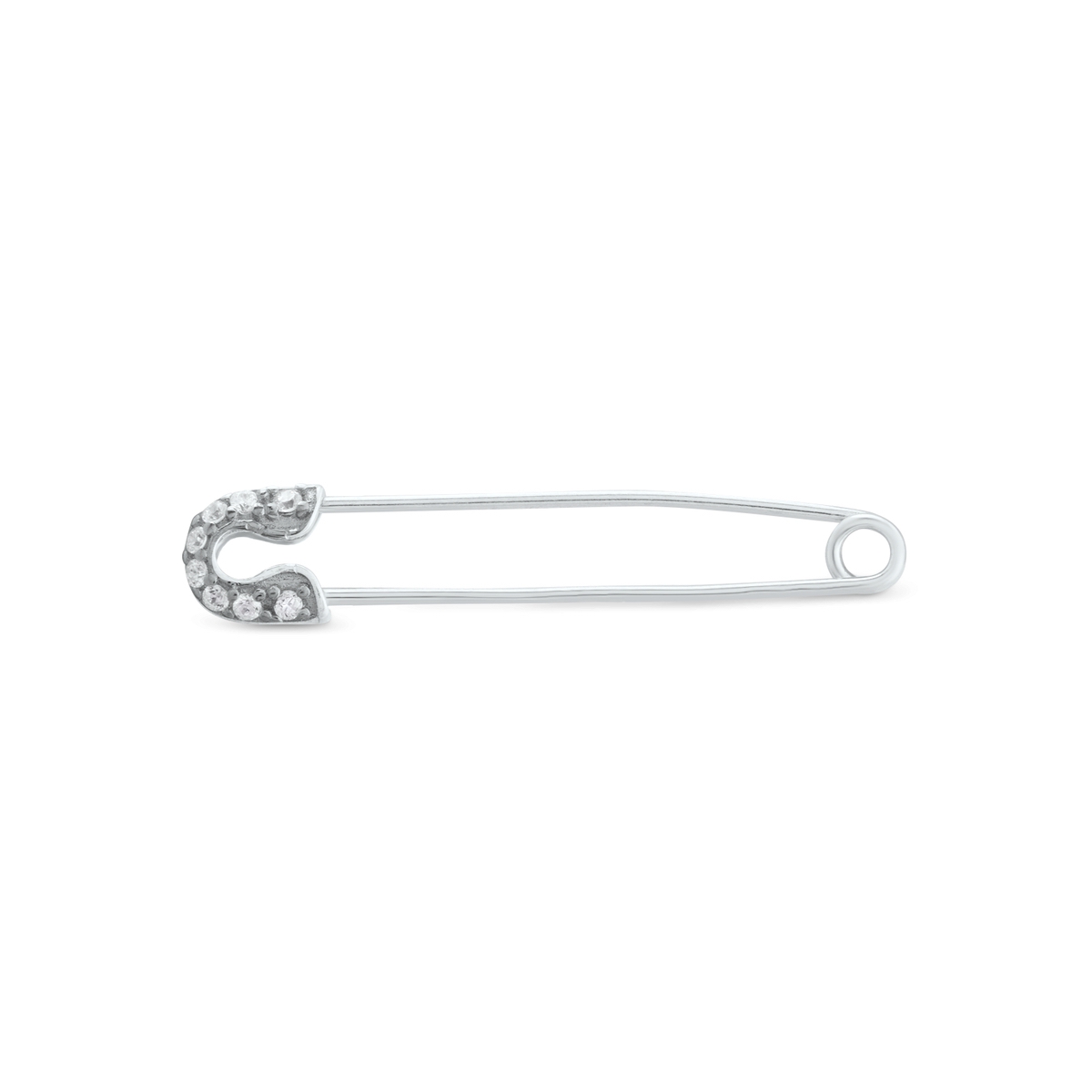 Silver Safety Pin - Turkish Jewellery
